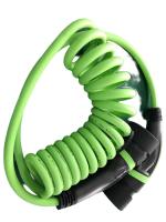 China 5M 22kW 3 Phase 32 Amp Type 2 To Type 2 Charging Cable IEC 62196-2 for sale