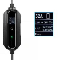 China IEC62196 32A Type 2 7.2kw Portable EV Charger Station For Electric Car for sale