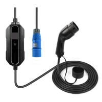 China 16A 32A Mode 2 AC EV Charger 7KW EVSE Electric Vehicle Car Charger Type 2 IEC62196 for sale