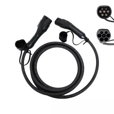 China Type 2 To Type 2 EV Charging Cable 32a TPU Customized 5m/10m for sale