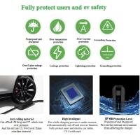 China EU Plug French / UK / US Connectors 16A Portable Electric Vehicle Charger AC / DC for sale