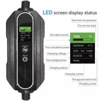 China EVSE SAE J1772 Type 1 Cable 16a Mode Level 2  Portable Ev Charger For Electric Car for sale