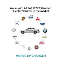 China EVSE SAE J1772 Type 1 Cable 16a Mode Level 2  Portable Ev Charger For Electric Car for sale