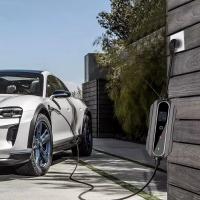 China J1772 Electric Car Charger 7KW 8A 13A LED Screen Adjustable 5m Type 2 for sale