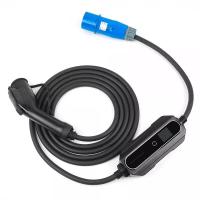China EVSE Type2 Max 32A Mono Faza 7 4kW Home Portable Ev Charger Iec for sale