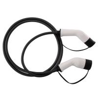 China IEC 62196 TPU Type 2 To Type 2 Ev Charging Cable 16a 1phase 3phase for sale