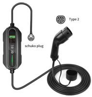 China Type 2 Portable EV Charger 220V With 30A Output & Fast Charging for sale