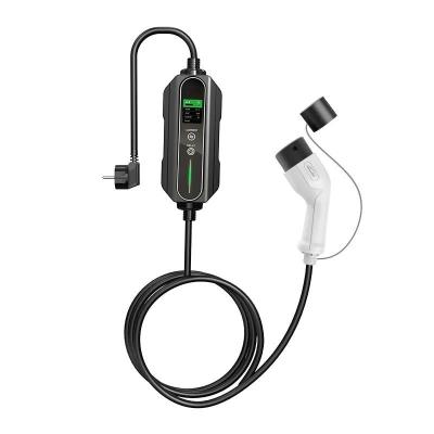 China 2.3KW Portable EV Charger With 3-4 Hours Charging Time IP54 Protection Level for sale