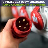 China 5m Cable Length LED Display Portable Electric Vehicle Charger for Performance for sale