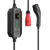 China 5m Cable Length LED Display Portable Electric Vehicle Charger for Performance for sale