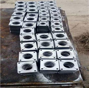 China Custom Square Flange Manufacturing - Made to Your Specifications and Technical Drawings - Multiple Production Standards Available for sale
