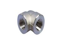 China Forged Elbow Pipe Fitting 45° 90° High Pressure 9000LB Socket Weld Thread DN6-DN100 for sale