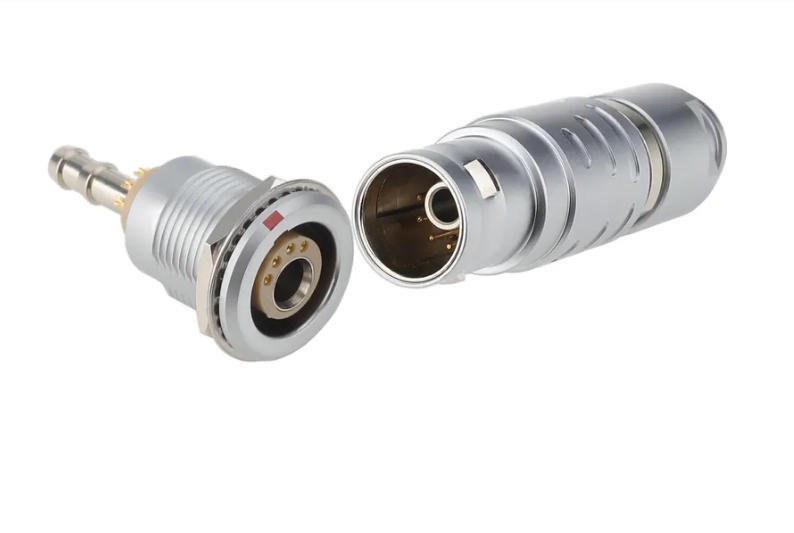 hybrid power signal circular connector