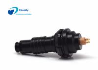 China 0K 4pin Black Chromed Connectors FGG Plug And EEG Panel Socket IP68 Waterproof for sale