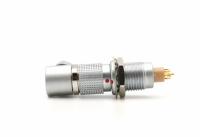 China Lemo FSG 1B Rotatable Connector 8pin Right Angle Plug And Socket FSG.1B.308 for sale