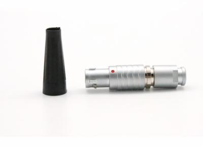 China FGB.1B.304 Lemo Cable Connectors 4pin Keying B 60degree Male Plugs With Female Pins for sale