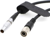 China Lemo 2 Pin Male To 4 Pin  Male Cable Teradek Bolt From Steadicam for sale