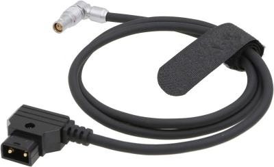 China Lemo Rotatable Right Angle 2 Pin Female To D-Tap L Type Camera Power Cable For RED Komodo for sale