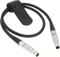 China Lemo 2 Pin Male To 2 Pin 18 Inches Teradek Bond Power Cable Via Arri Alexa Camera for sale