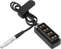 China Fischer Male 3 Pin RS To 4 Port D Tap Female HUB Adapter Splitter Cable For ARRI Cameras for sale