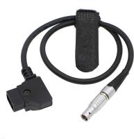 China 2 Pin Male To D Tap Power Cable For Bartech Focus Device Receiver Artemis Letus Redrock HedéN Steadicam for sale