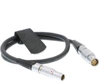 China 19.7 Inches Camera Power Cable Lemo 3 Pin Male Steadicam Zephyr To 6 Pin Female for sale