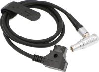 China 100cm Thin Power Cable D Tap To Lemo Right Angle 6 Pin Female Flexible For Red Epic Scarlet for sale