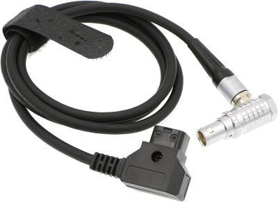 China 100cm Thin Power Cable D Tap To Lemo Right Angle 6 Pin Female Flexible For Red Epic Scarlet for sale
