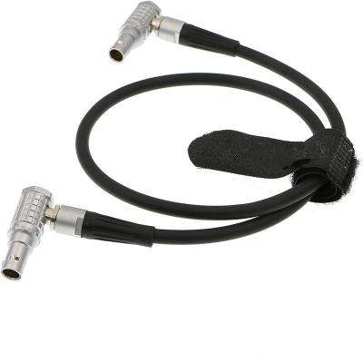 China Right Angle Nucleus M 7 Pin Male To 7 Pin Motor To Motor Connection Cable For Communication Power Redistribution for sale