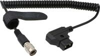 China D-Tap To  4 Pin Male Plug Camera Power Cable For Sound Devices 688 633 Zoom F8 for sale