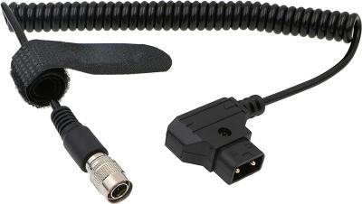 China D-Tap To  4 Pin Male Plug Camera Power Cable For Sound Devices 688 633 Zoom F8 for sale