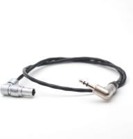 China Timecode Cable 45cm for Tentacle Sync 3.5mm Audio Plug to Lemos 9pin Red Komodo Compatible for sale