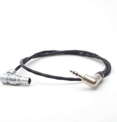 China Timecode Cable 45cm for Tentacle Sync 3.5mm Audio Plug to Lemos 9pin Red Komodo Compatible for sale