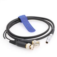 China Sound Devices XL-LB2 0B 5pin Right Angle to Double BNC Time Code Input Output Cable 60cm for sale