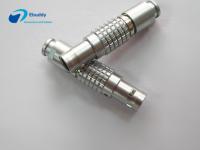 China 3pin Male Female Circular Cable Connectors Lemo FGG EGG 303 With Color Full Jacket for sale