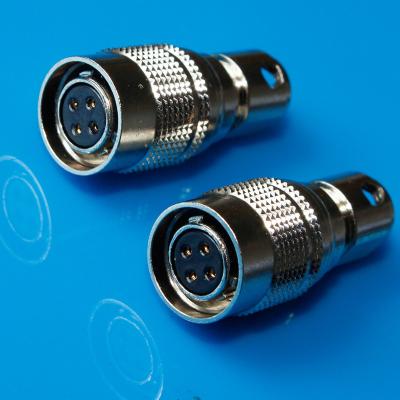China 4 Pin  Circular Connectors Male And Female Connector For Audio Technica for sale
