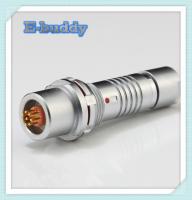 China Fischer 7pin power cable connector half- moon 102 size for power supply for sale