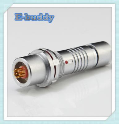 China Fischer 7pin power cable connector half- moon 102 size for power supply for sale