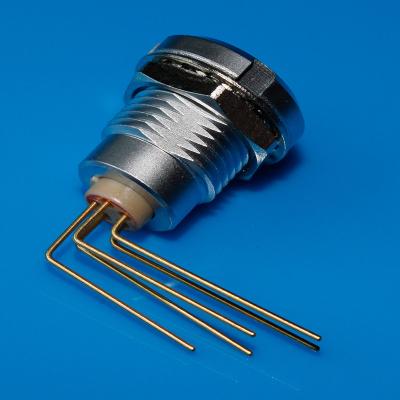 China 6 Pin Right Angle Printed Circuit Board Connector , PCB Mount Connector for sale