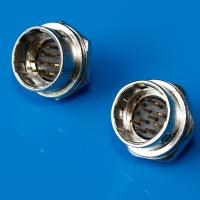 China Male Socket  Hr10 Circular Connector Video Cable Connectors With Push Pull Self Locking for sale