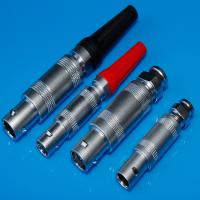 China 0S 4pin Lemo Cable Connector , Lemo S Series Wire Connectors FFA.0S.304.CLA for sale