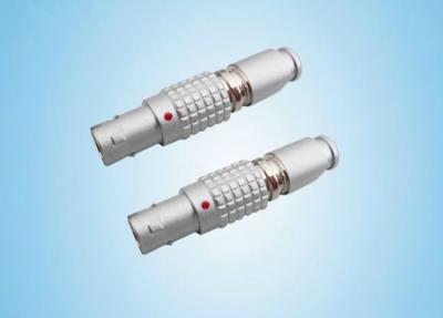 China Lemo Plug 4 pins connector metal circular male adpator cross LEMO 0B series FGG.0B.304 for sale