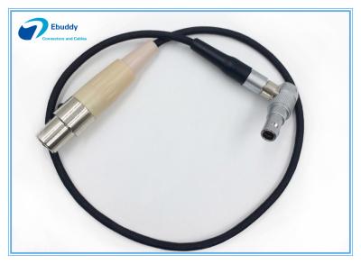 China FHG 00B 5 Pin Right Angle To Ta5f Connector Lemo Audio Cable Male to female for sale