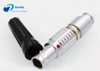 China Compatible Lemo B Series Connectors FGB 0B 2 3 4 5 6 7 9 Pin Two Keying 60 Degree Male Plug for sale