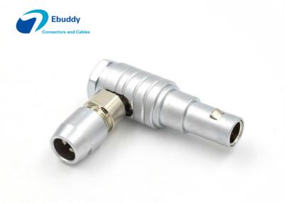 China Lemo 0B 1B 2B 6pin Elbow Male Plug for sale