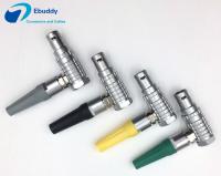 China ODU push pull 5 pin Multi Pole Connectors circular elbow male plug W20L0C-P05MCC00420S for sale