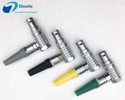 China ODU push pull 5 pin Multi Pole Connectors circular elbow male plug W20L0C-P05MCC00420S for sale