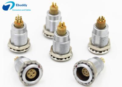China 5 pin Lemo B Series Connectors FGG 0B 304 CLAD52Z with colorful socket EGG 0B 305 CLL for sale