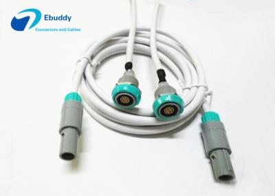 China Custom Ten cores LEMO Medical Extension Cable for hospital machine for sale