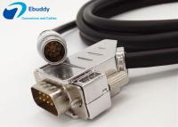 China Lemo 8pin to DB9 Custom Power Cables Lemo FGG.1B.308 male cable for topcon total station for sale